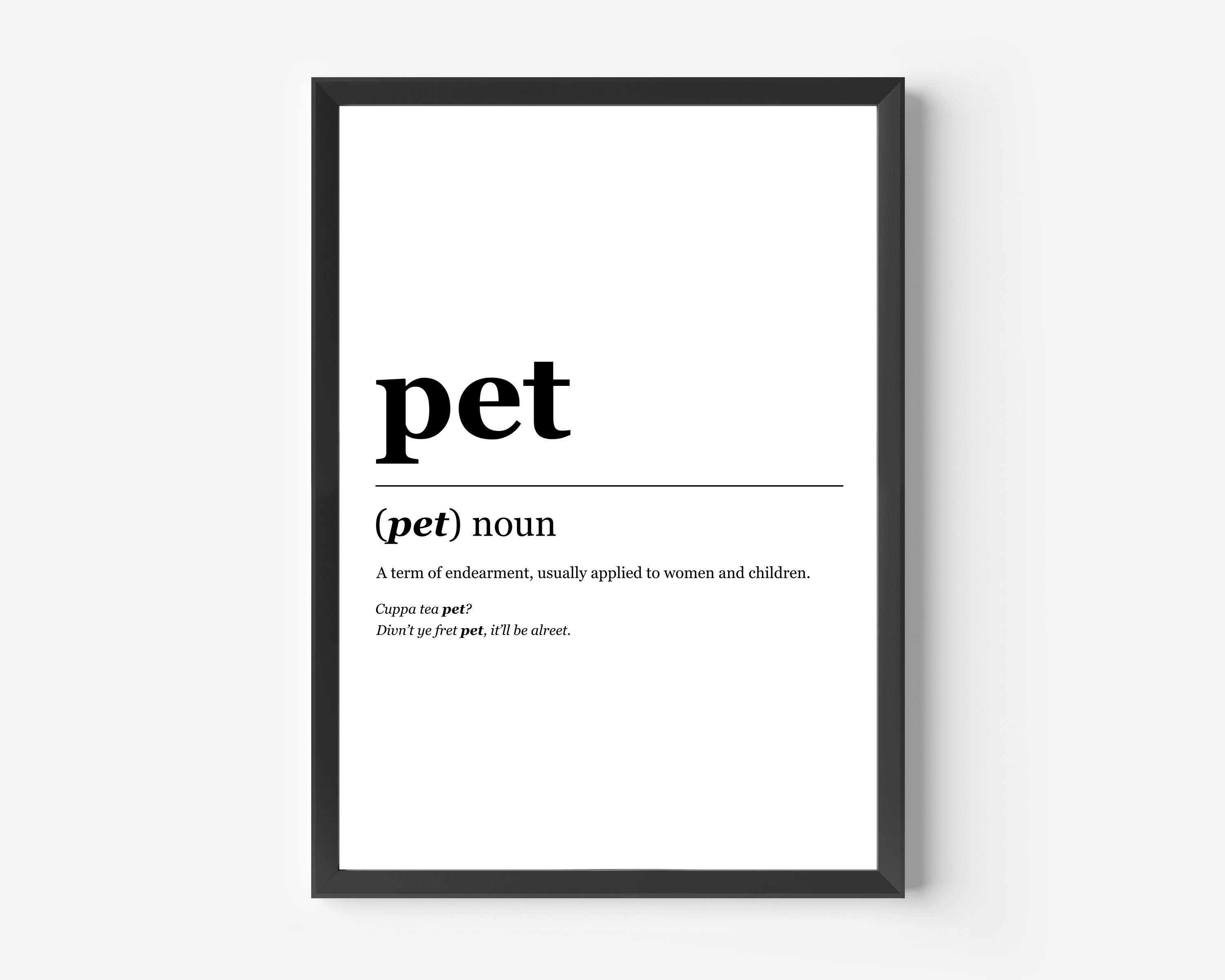 Geordie Definition Print A4 Print Geordie Meaning Print - Etsy UK