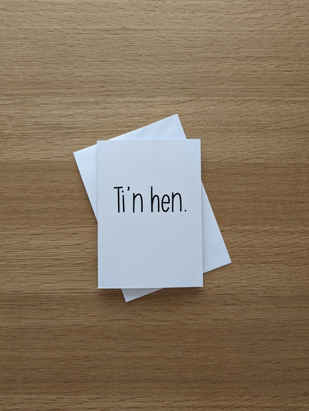 Welsh Birthday Card Welsh Happy Birthday Card Ti'n Hen - Etsy