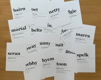 Yem Gan Yem Geordie Slang Print Geordie Dialect Print Language Print ...