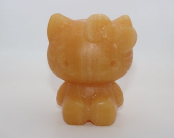 Crystal Kitty Figure - Etsy