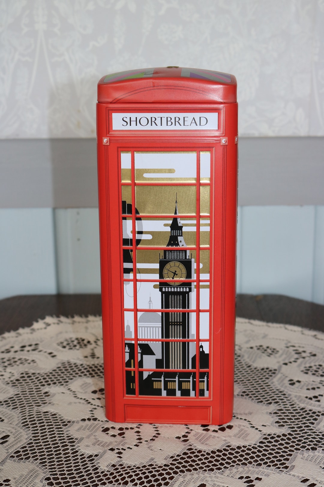 Vintage Shortbread London Theme Tin - Etsy