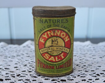 Fynnon Salt Tin - Etsy UK