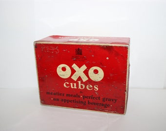 Oxo Cubes Tin | Etsy