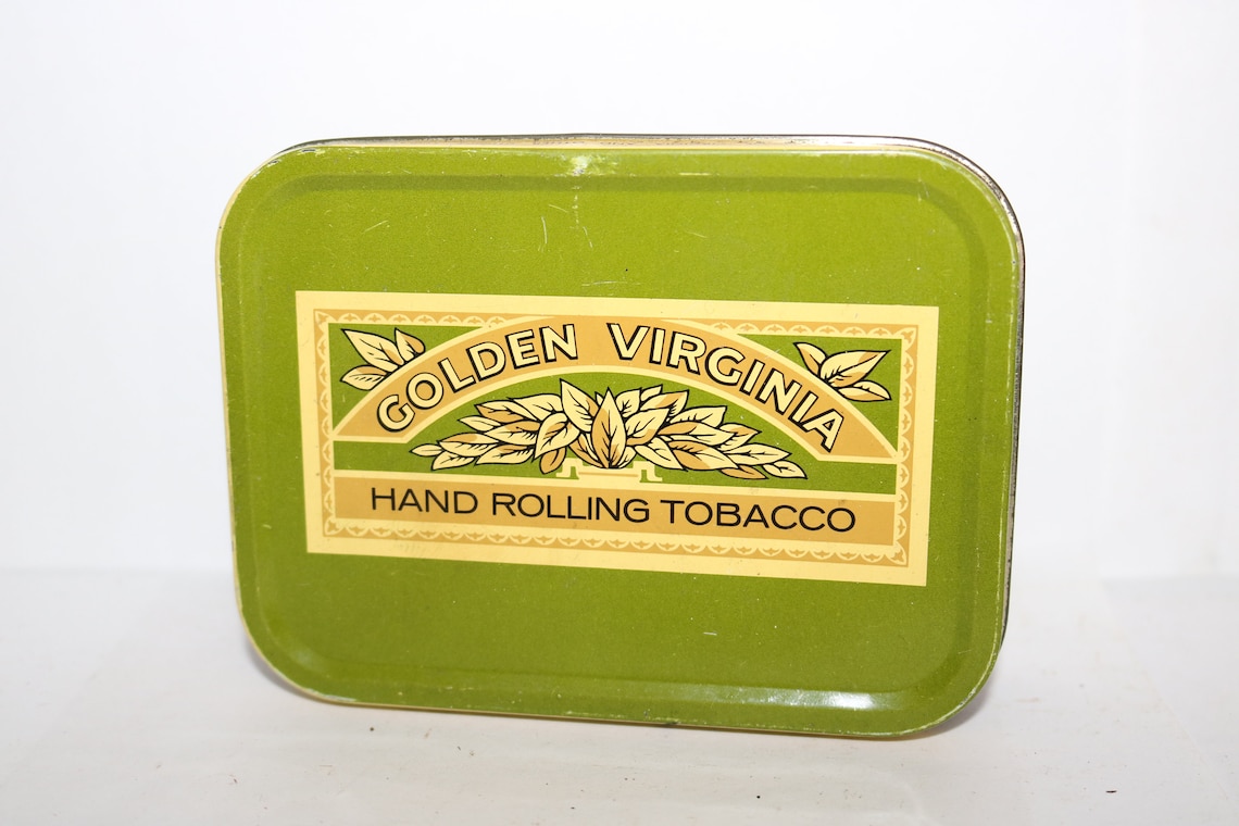 Vintage Golden Virginia Tobacco Tin | Etsy
