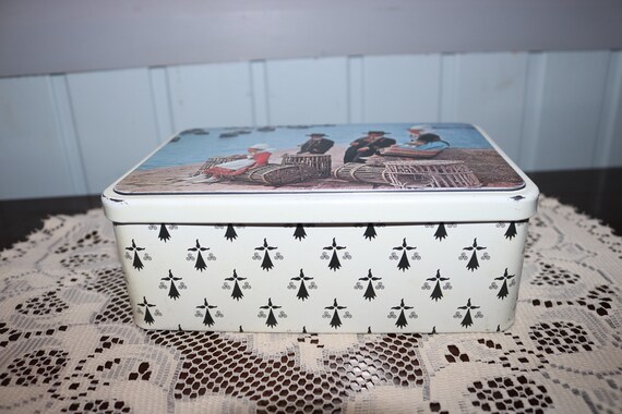 Vintage Panier et Tanguy France Tin Boxes & Bins Tins Storage ...