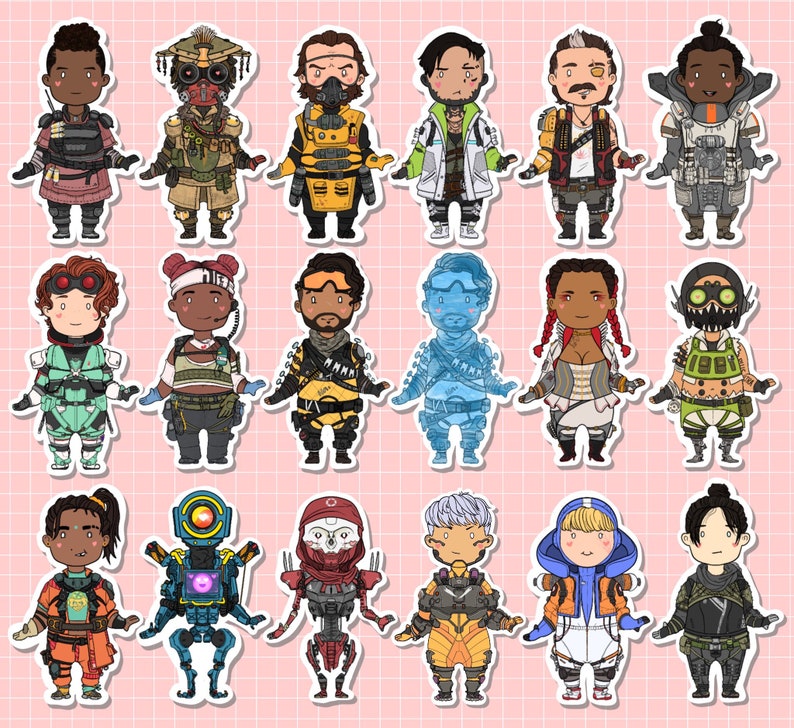 Apex Legends Handholding Stickers - Etsy