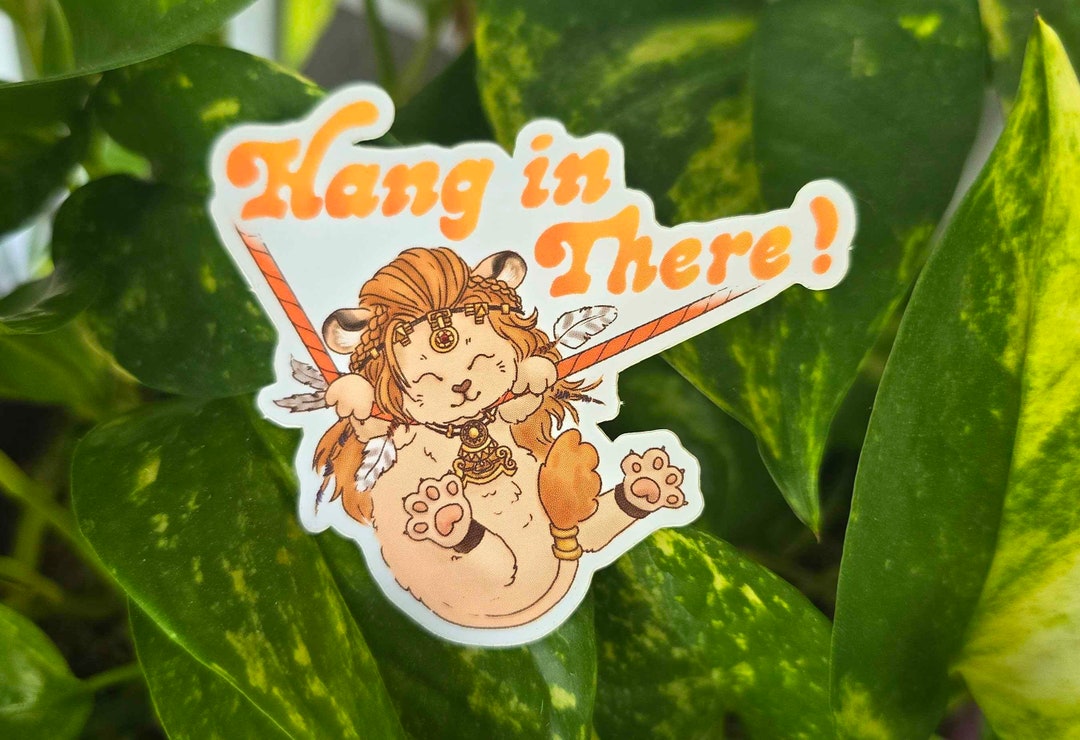 Wuk Lamat 'hang in There' Sticker - Etsy