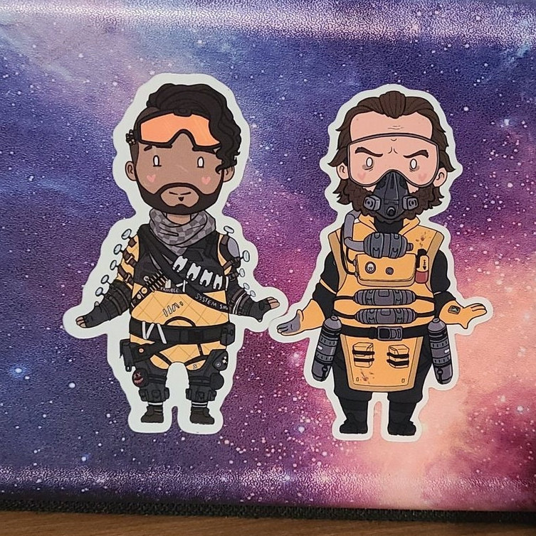 Apex Legends Handholding Stickers - Etsy