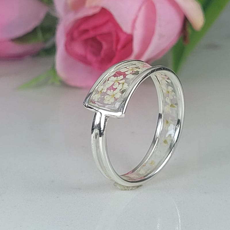 Real Flower Ring - Etsy