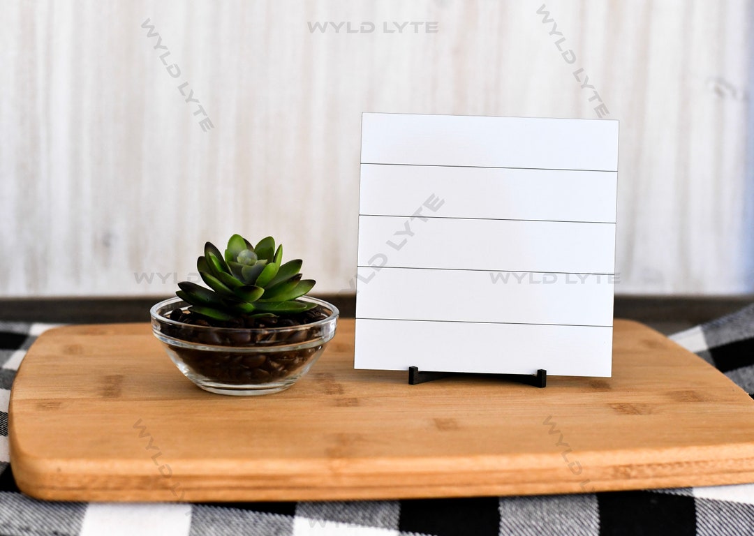 Shiplap White Sign Mockup | Sublimation Mockup | White Signs | Sign ...