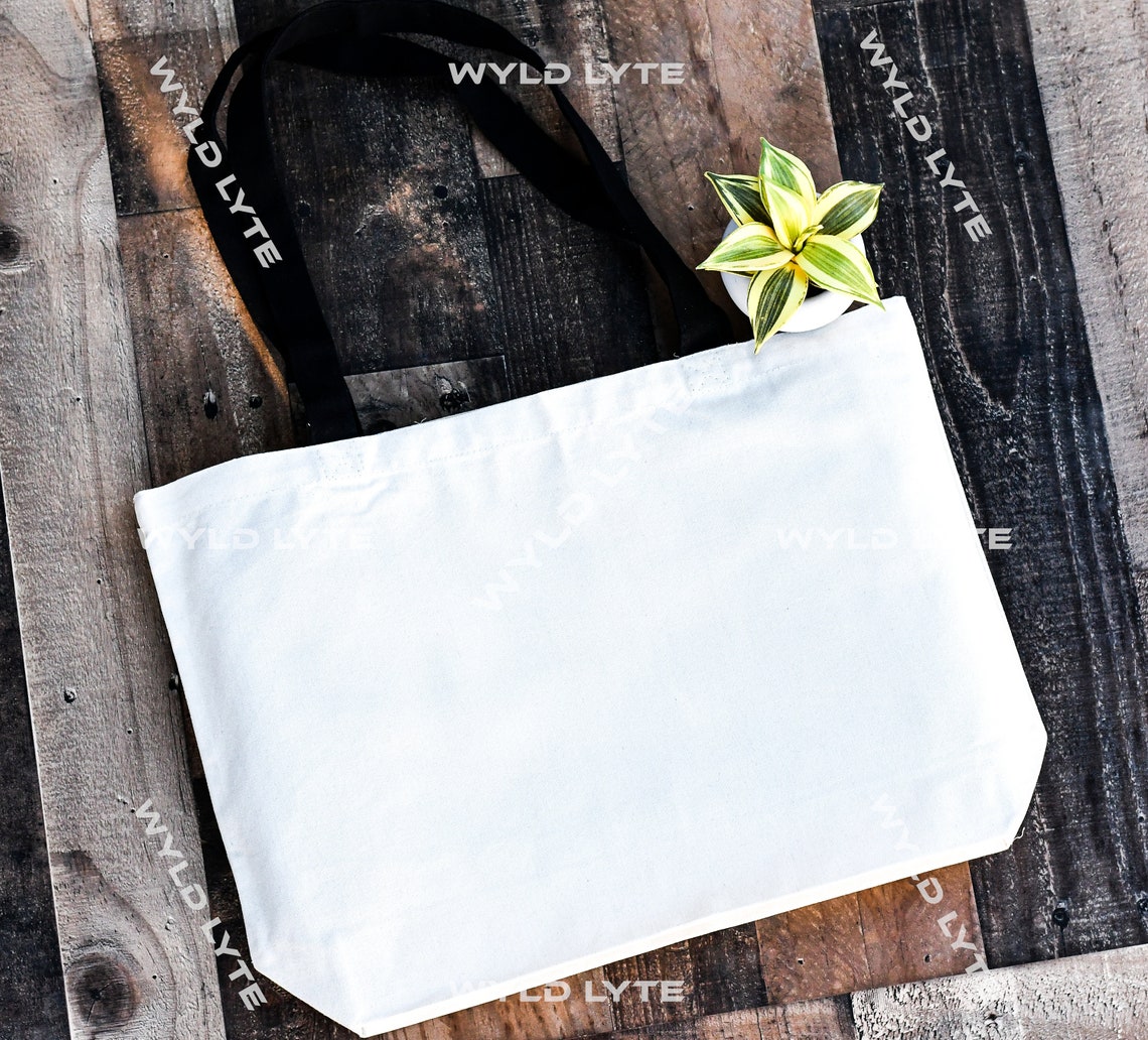 Canvas Hand Bag Mockup Styled Tote Canvas Bag Mock Up | Etsy