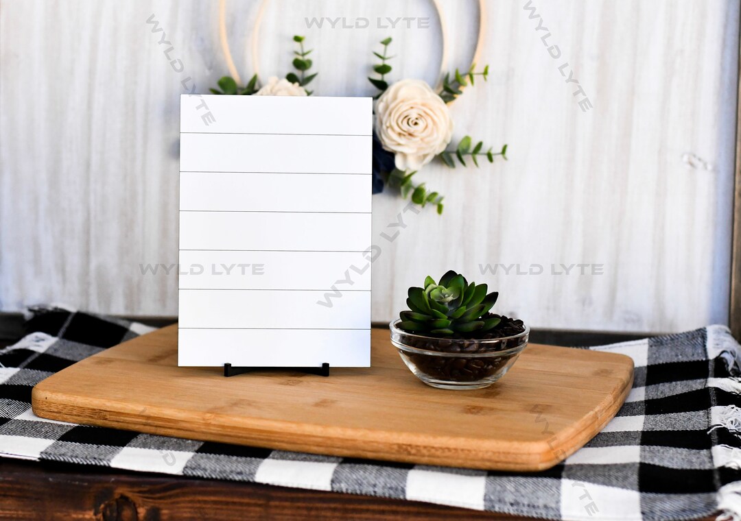 Shiplap White Sign Mockup Sublimation Mockup White Signs Sign Mock up ...