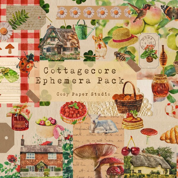 Cottagecore Stationery - Etsy