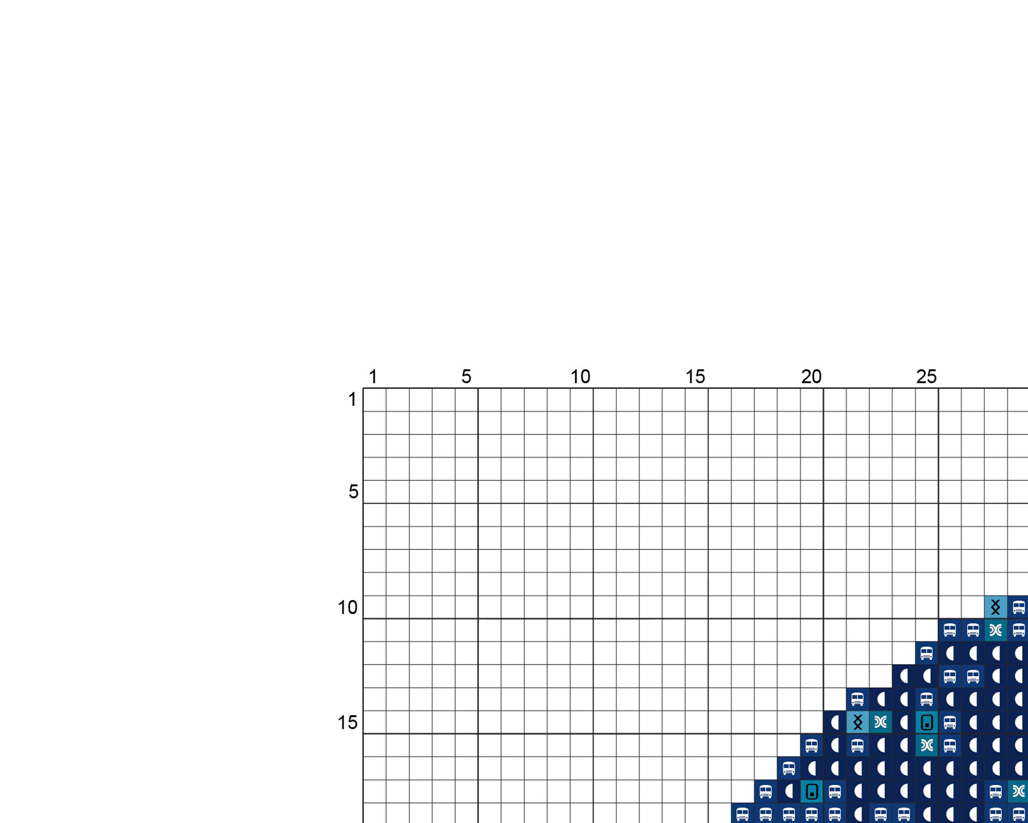 Blue Universe Cross Stitch Pattern Galaxy Cross Stitch Pdf | Etsy