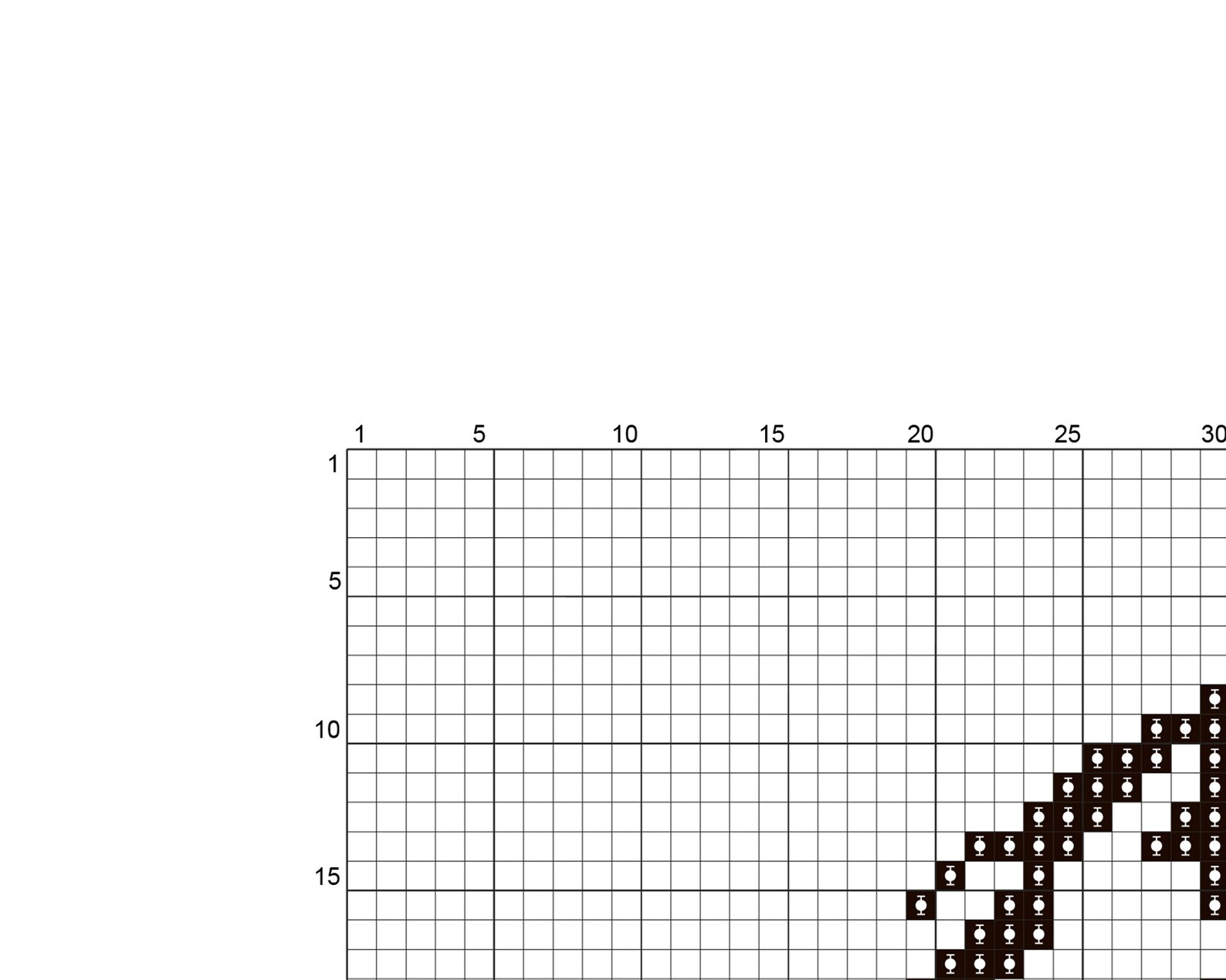 Heart Houndstooth Cross Stitch Pattern: Modern Valentine's Decor (PDF ...