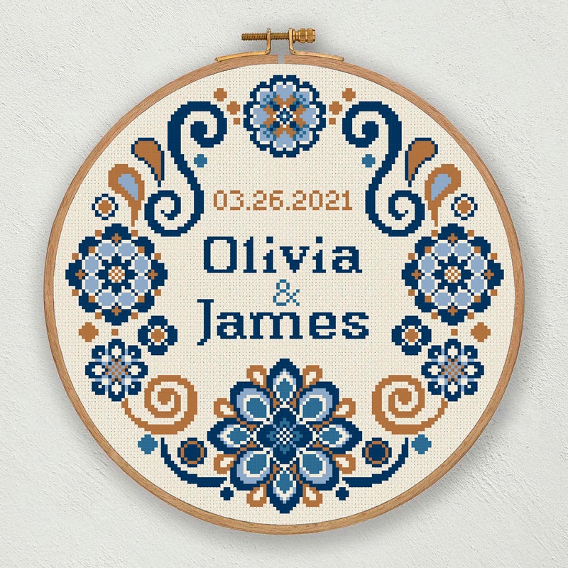 Wedding Cross Stitch - Etsy