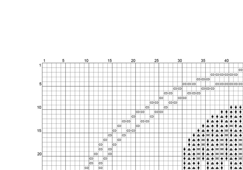 Set of sea animals cross stitch pattern Sea life cross | Etsy