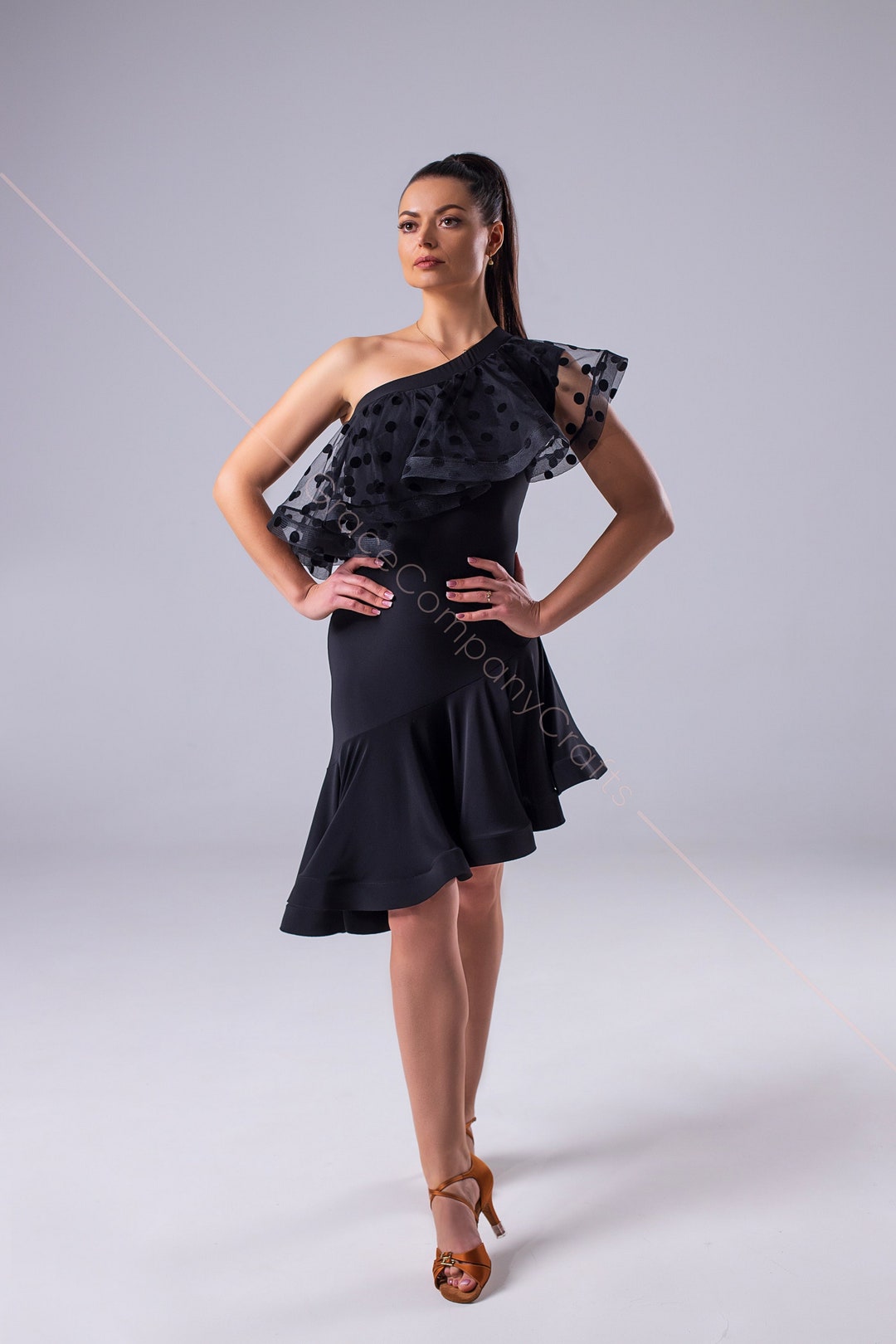 Tango Dress.ballroom Dance Dress.ballroom Dress.latin Dance Dress.robe ...