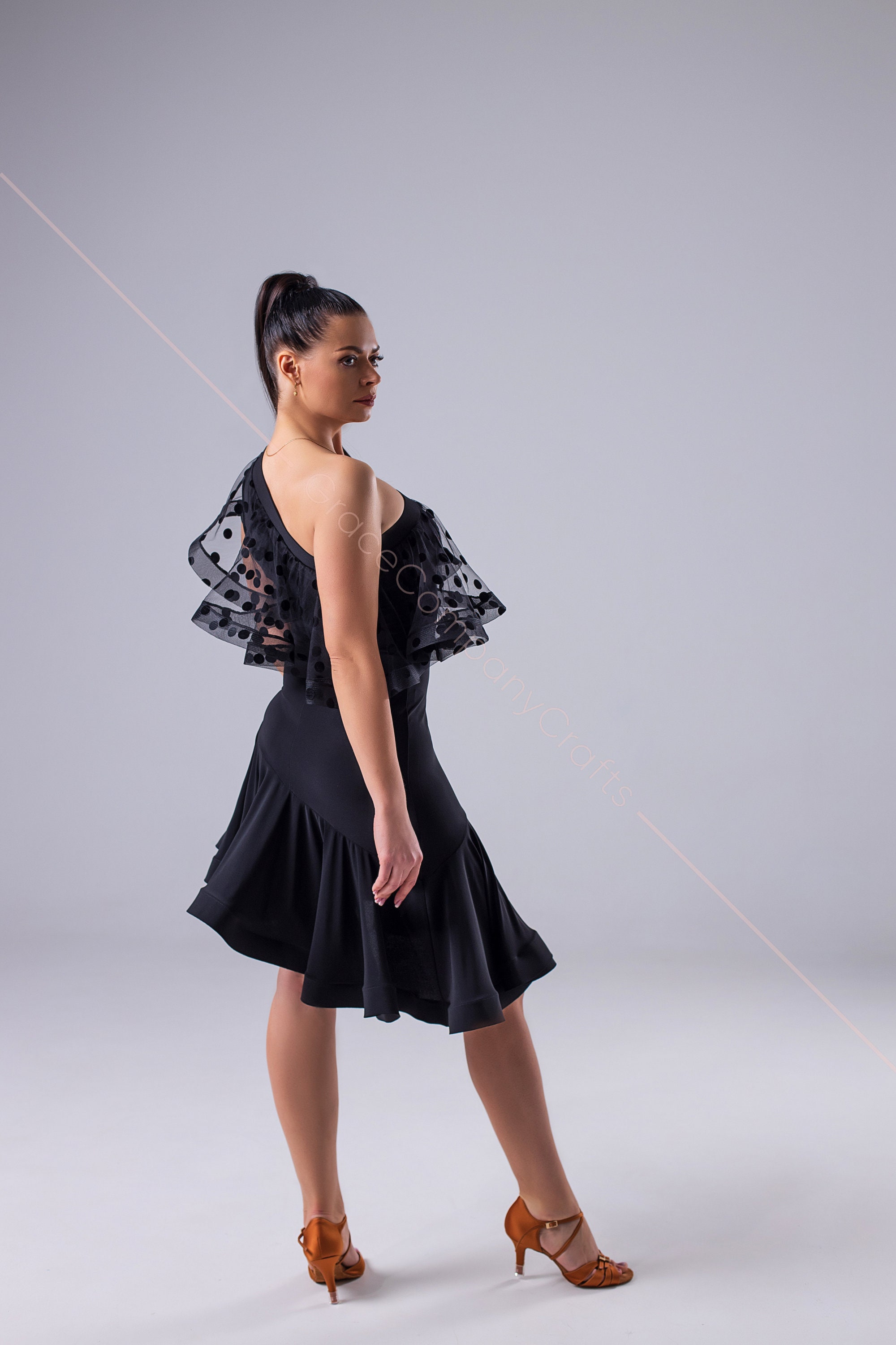 Tango Dress.ballroom Dance Dress.ballroom Dress.latin Dance Dress.robe ...