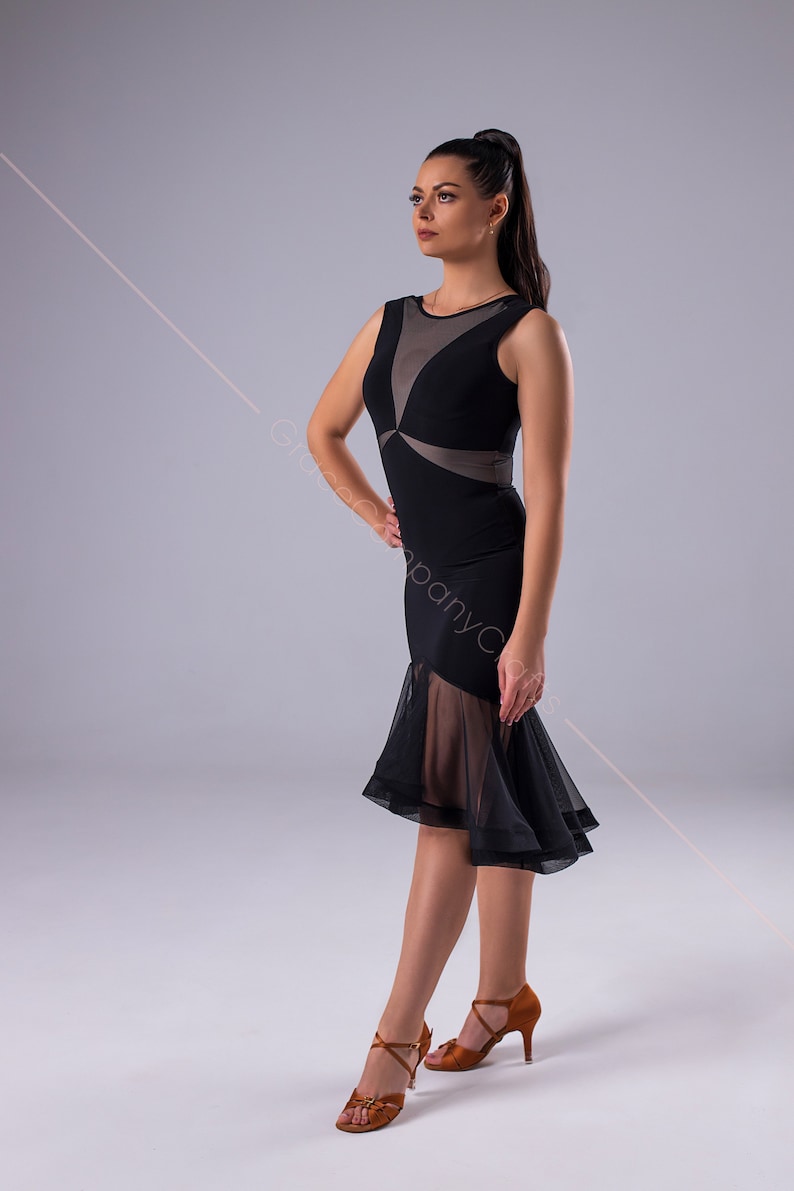 Tango Dress.ballroom Dance Dress.ballroom Dress.latin Dance - Etsy