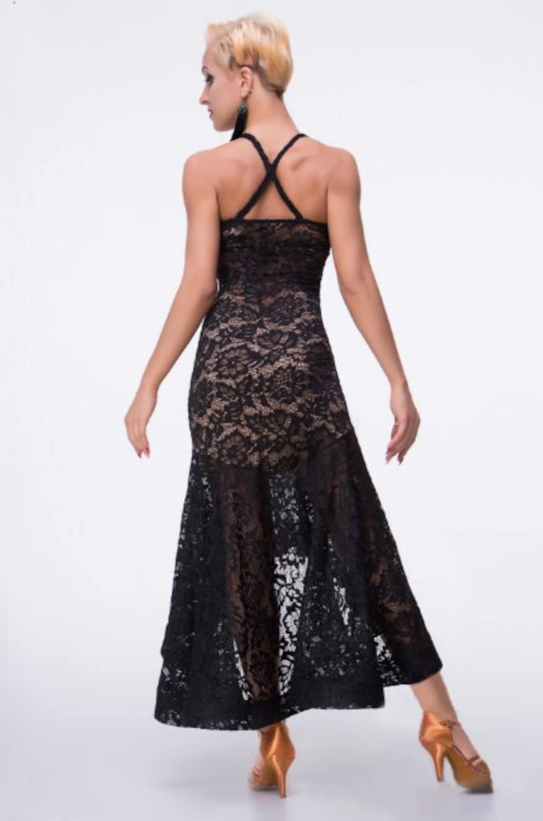 Tango Dress.ballroom Dance Dress.ballroom Dress.latin Dance Dress.robe ...