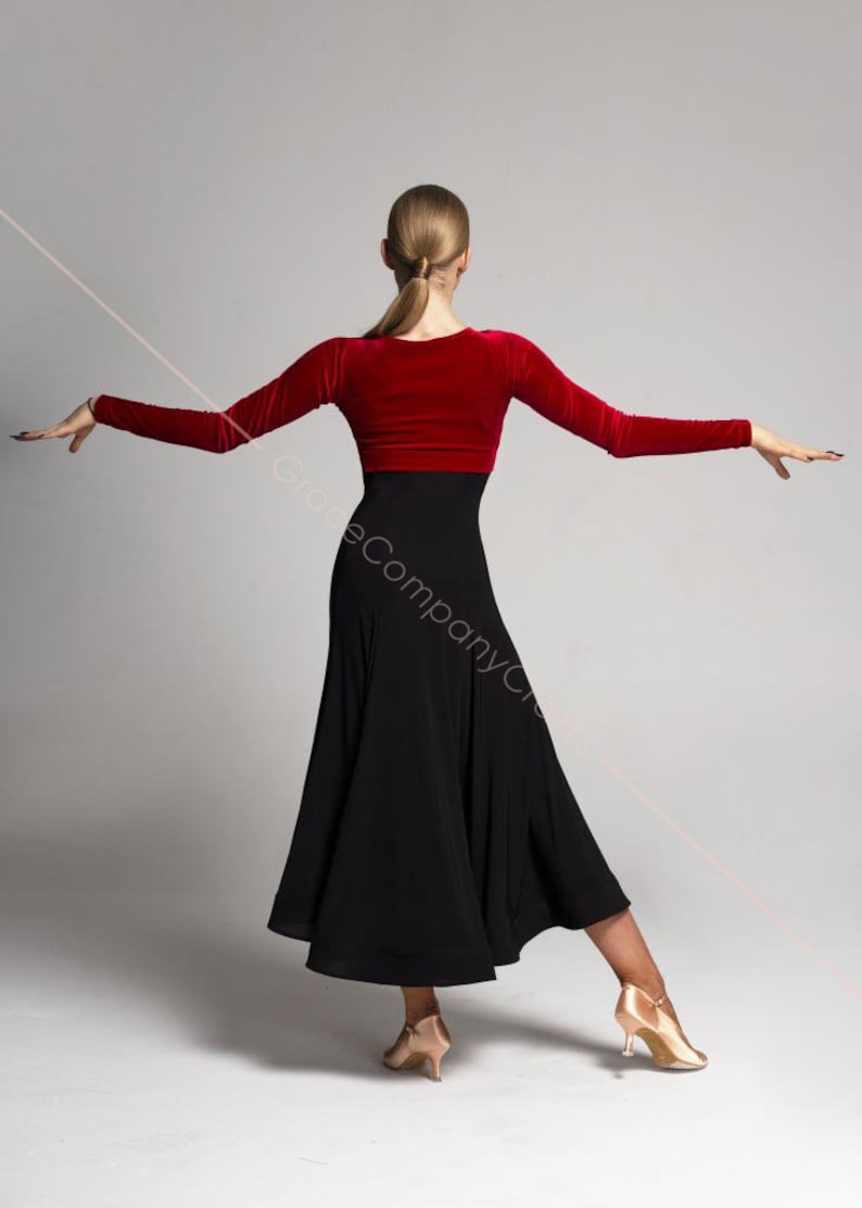 Ballroom Dancing Clothes. Long Maxi Dress for Dancing - Etsy