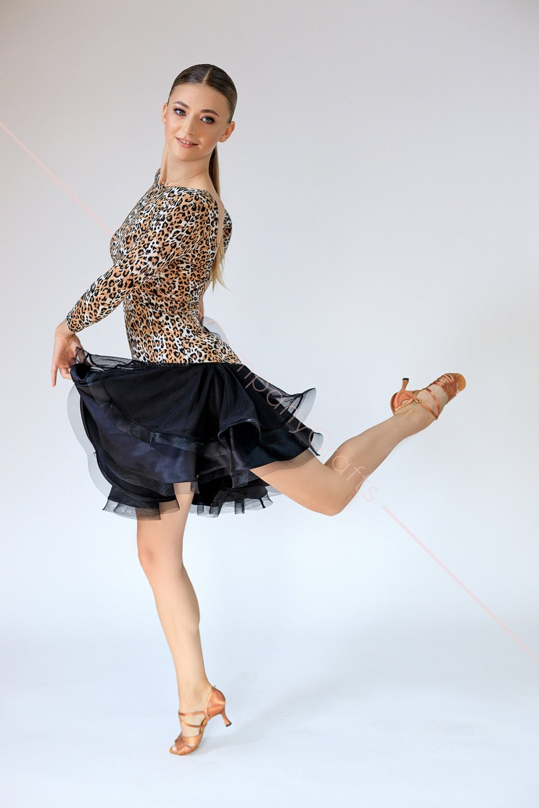 Tango Dress.ballroom Dance Dress.ballroom Dress.latin Dance Dress.robe ...