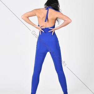 Blue Practice Jumpsuit for the Dance Floor - Etsy