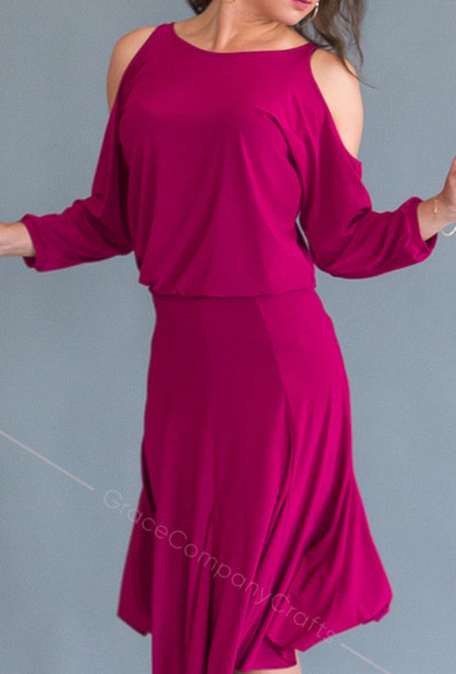 Off Shoulder Tango Top - Etsy