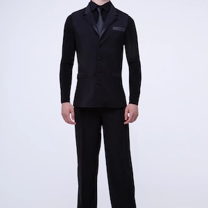 Men's Classic Vest.dance Costumes.ballroom for Men.argentine Tango ...