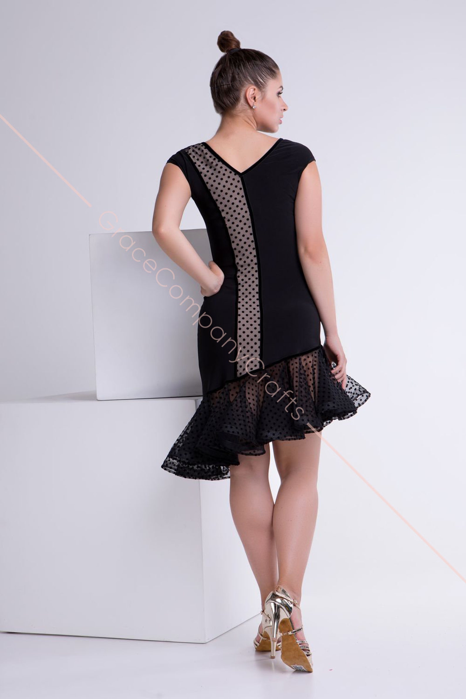 Tango Dress.ballroom Dance Dress.ballroom Dress.latin Dance Dress.robe ...