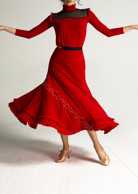 Evening dress.Dancewear.Party dress.Ballroom dance | Etsy