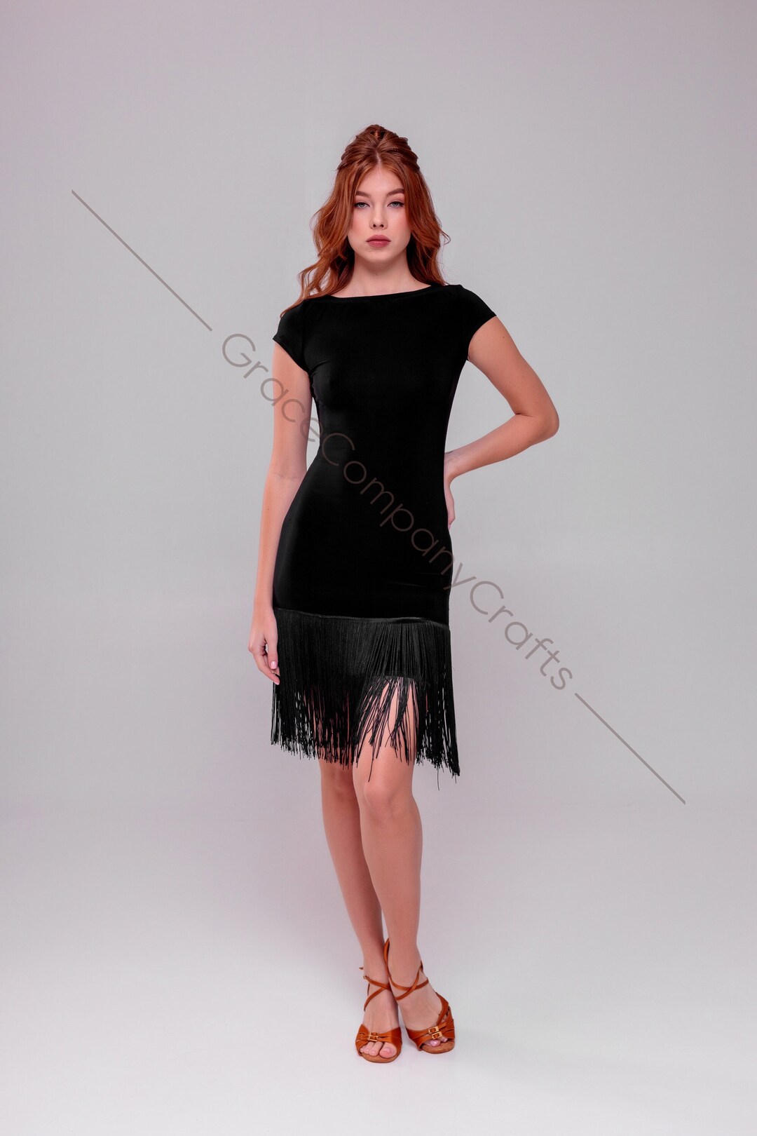 Tango Dress.ballroom Dance Dress.ballroom Dress.latin Dance Dress.robe ...