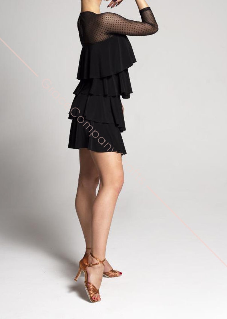 Tango Dress.ballroom Dance Dress.ballroom Dress.latin Dance Dress.robe ...
