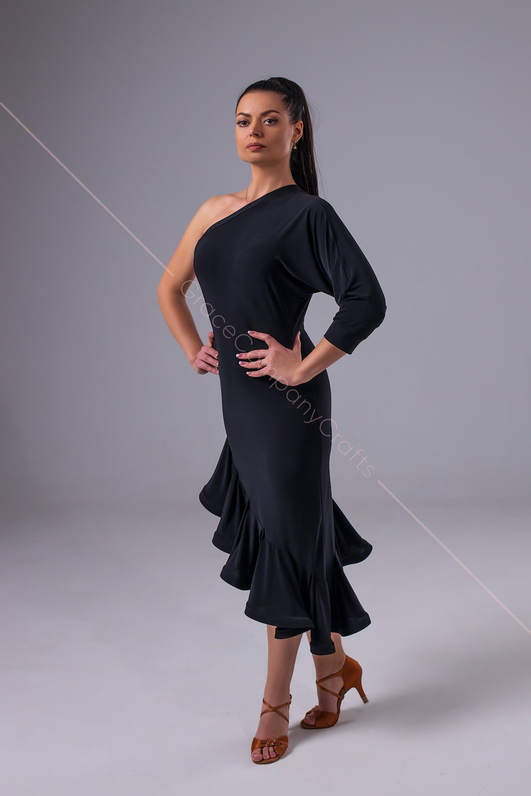 Tango Dress.ballroom Dance Dress.ballroom Dress.latin Dance Dress.robe ...