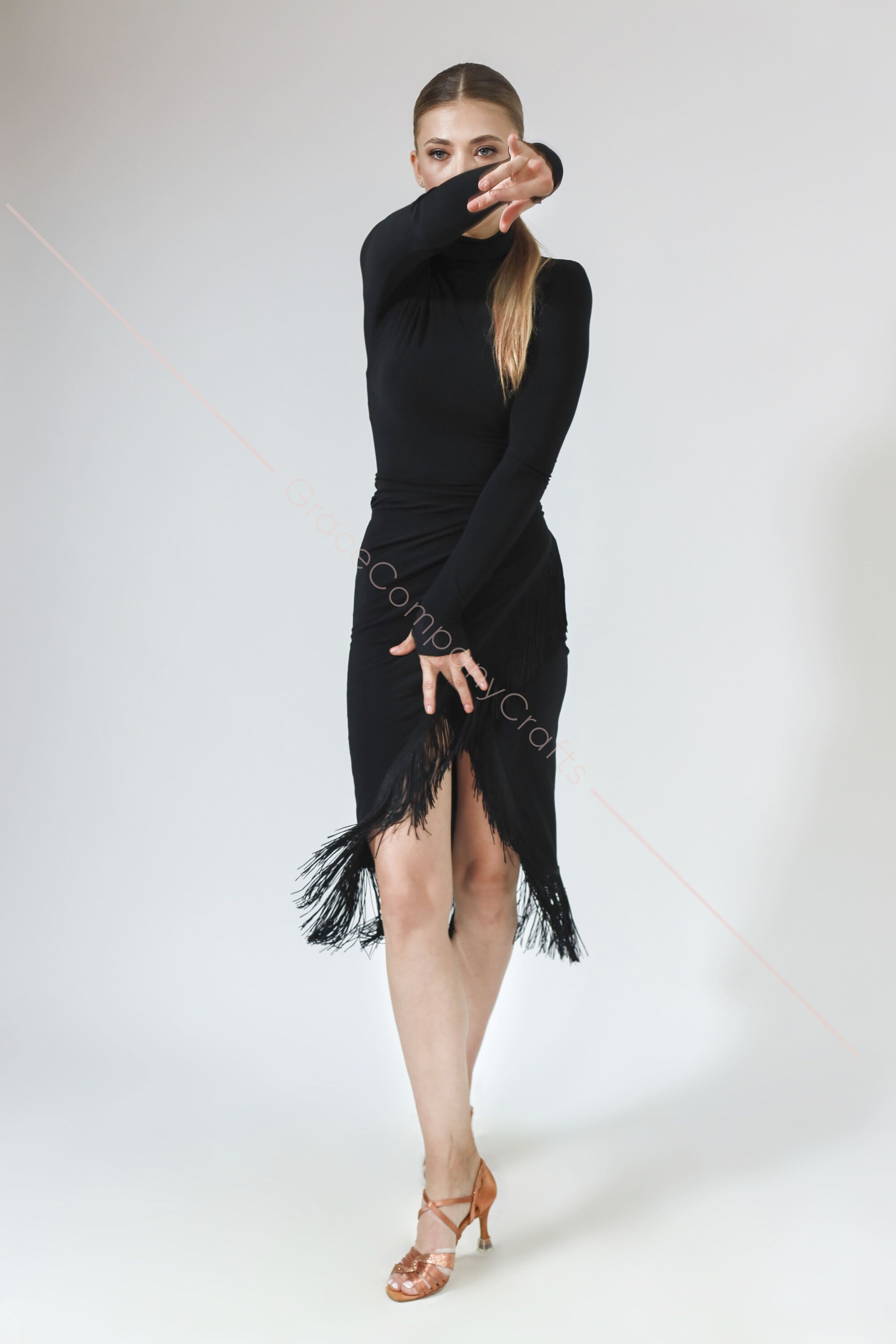 Tango skirt with belt | Etsy