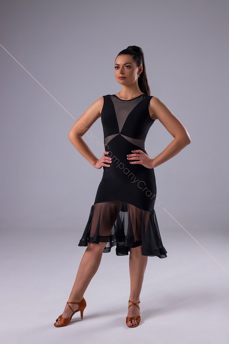 Tango Dress.ballroom Dance Dress.ballroom Dress.latin Dance - Etsy