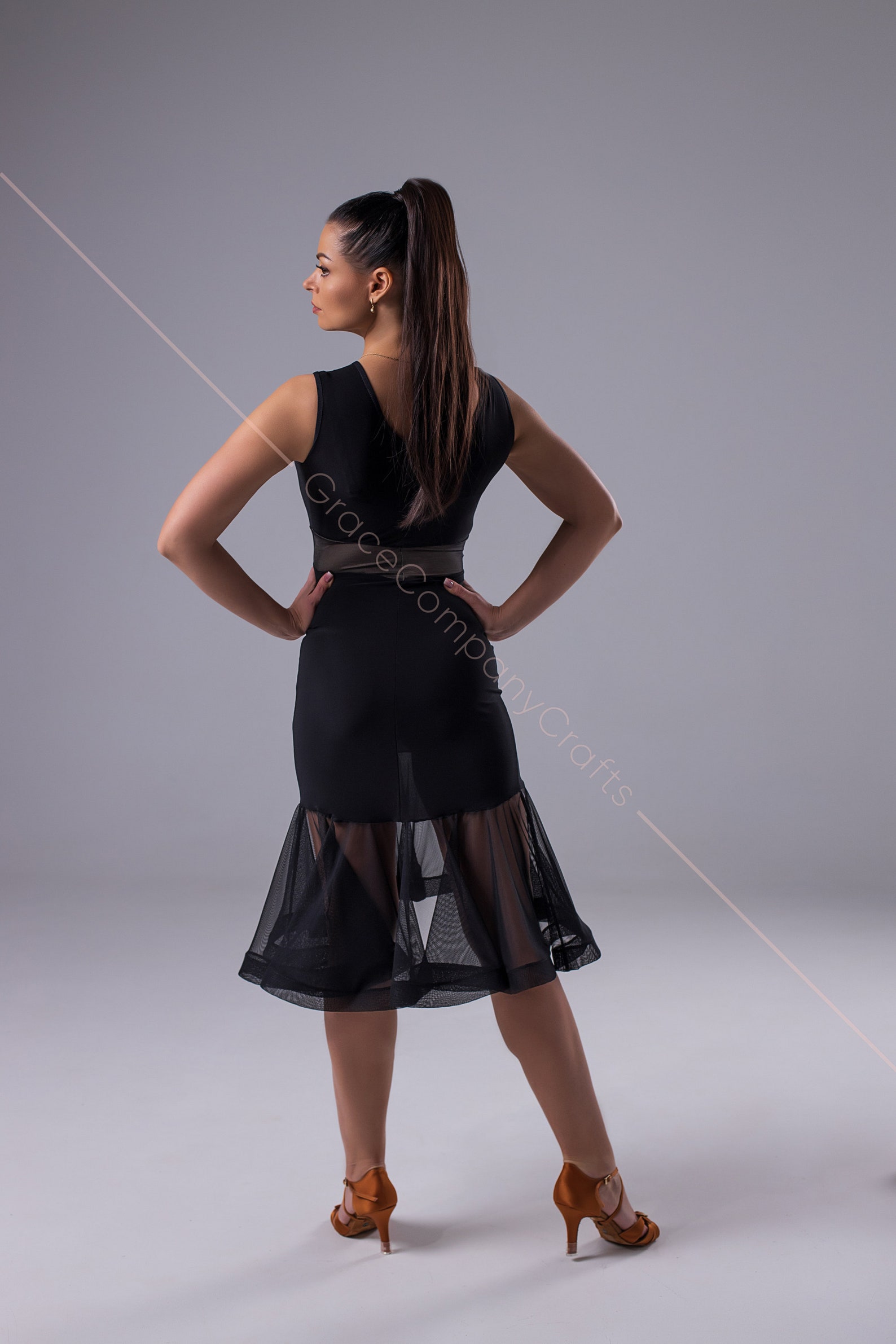 Tango Dress.ballroom Dance Dress.ballroom Dress.latin Dance - Etsy