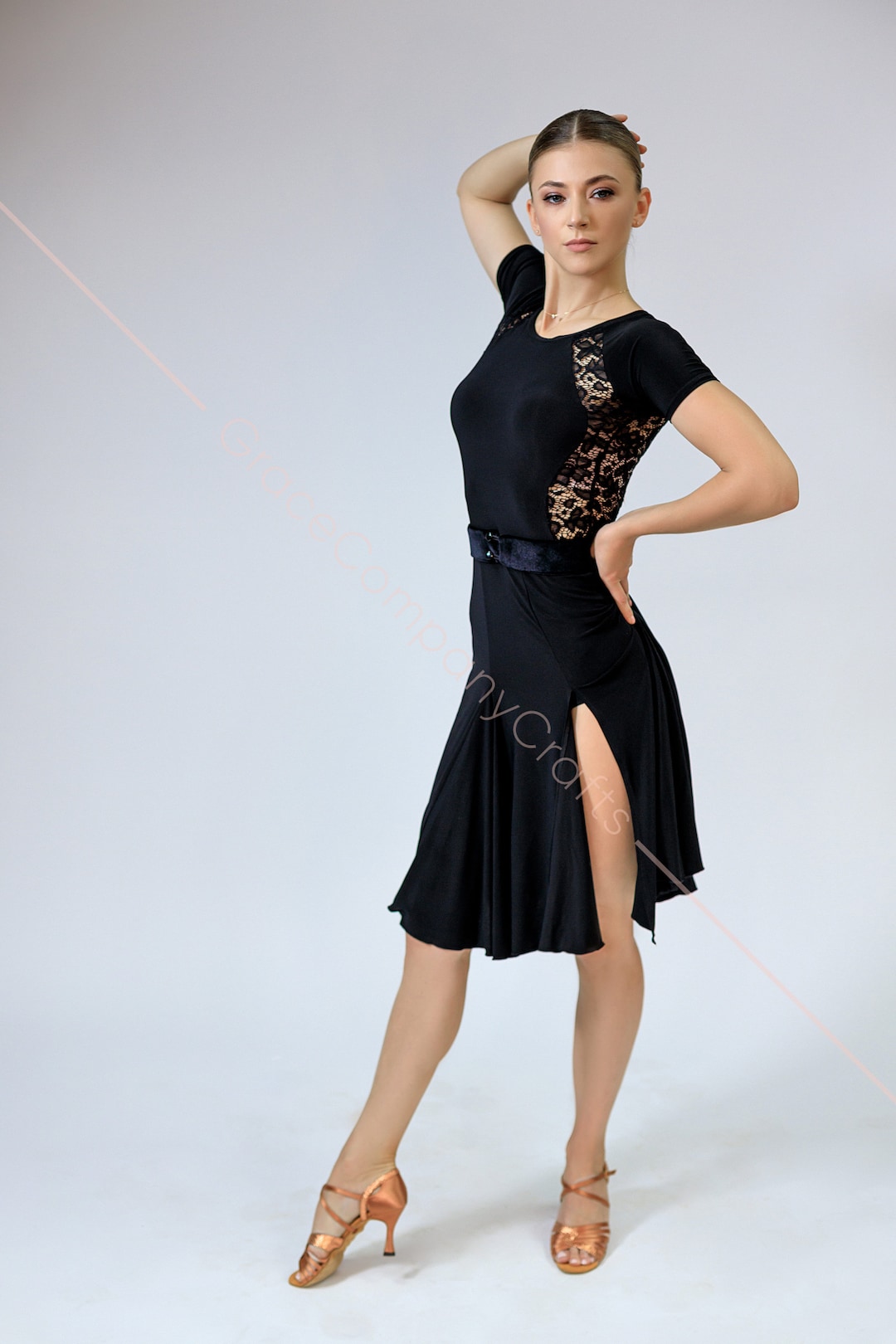 Tango Dress.ballroom Dance Dress.ballroom Dress.latin Dance Dress.robe ...