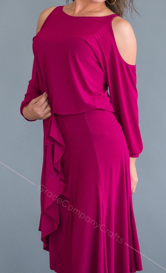 Off Shoulder Tango Top - Etsy