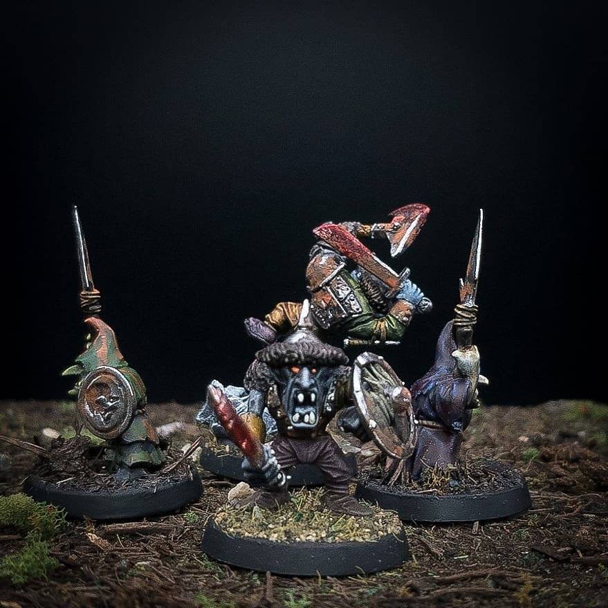 Dungeons and Dragons DnD Miniature 4 painted Monsters: | Etsy