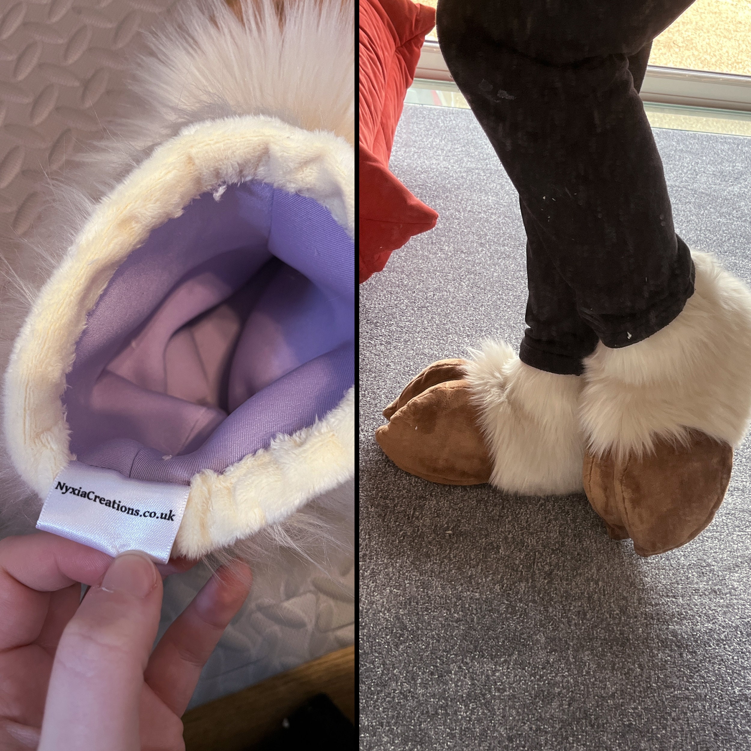 DIGITAL DOWNLOAD: Plush Fursuit Slim Feet Hooves PDF Pattern - Etsy