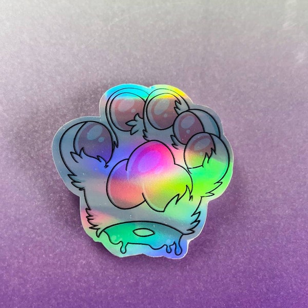 Furry Sticker - Etsy