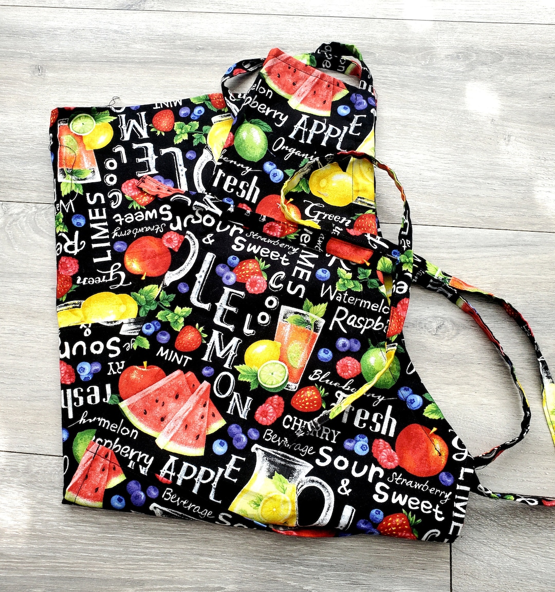 Apron, Double Sided, 100% Cotton, Ready to Ship - Etsy