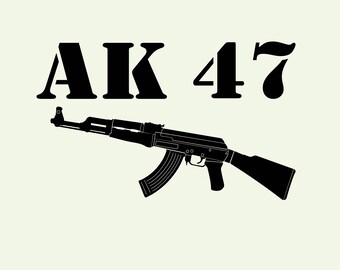 Ak 47 Svg - Etsy