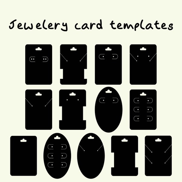 Custom Earring Cards - Etsy