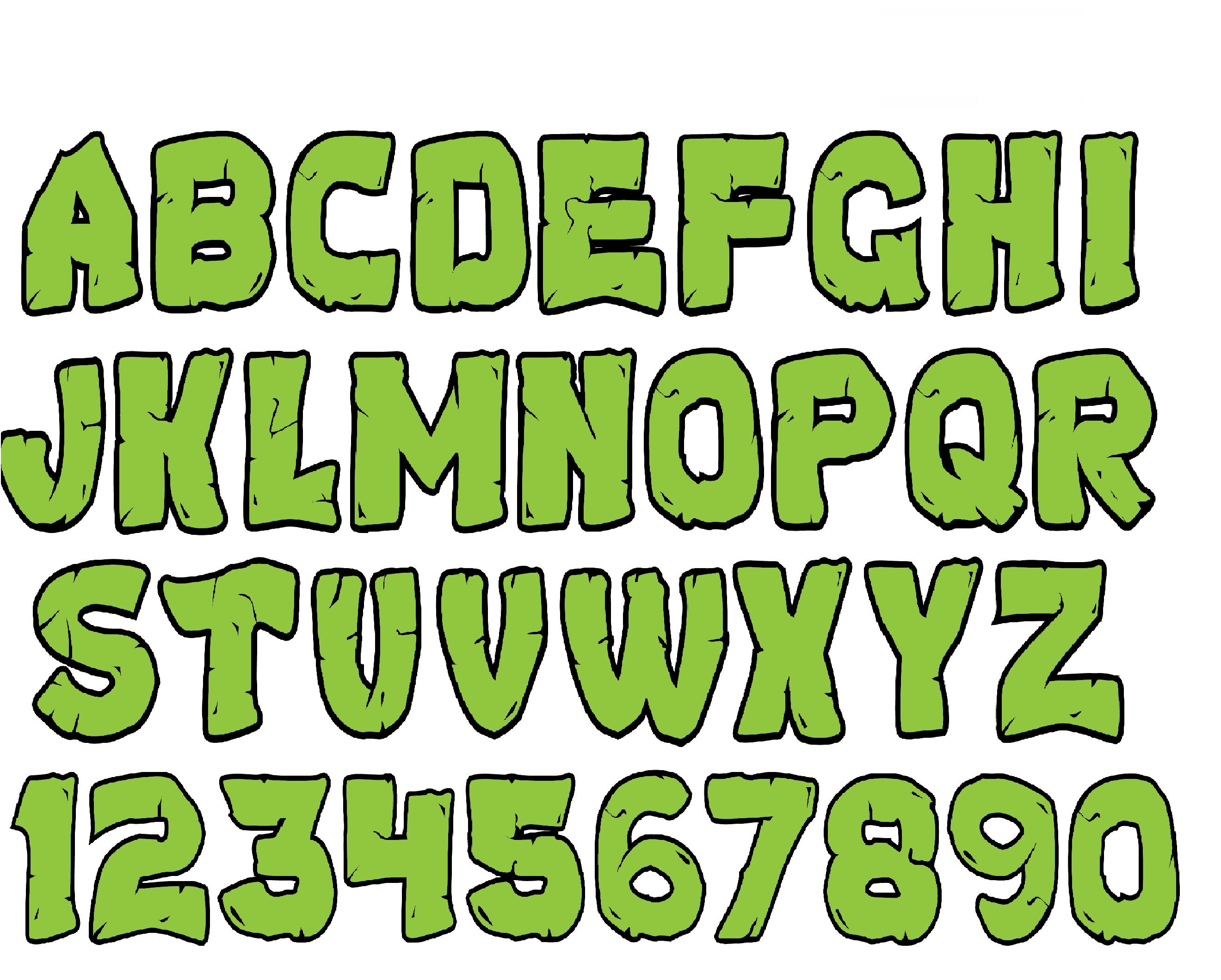  Ninja Turtles Font SVG Ninja Turtle Alphabet 