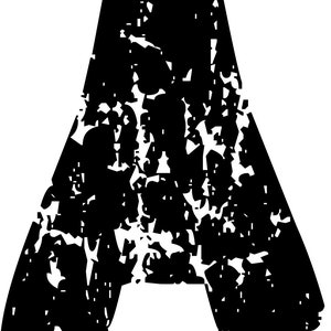 Grunge Font Svg , DISTRESSED FONT SVG , Distressed Letters and Numbers ...