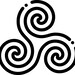 Triskele Svg , Celtic Triskelion Svg , Celtic Triskele Svg , Triskelion ...