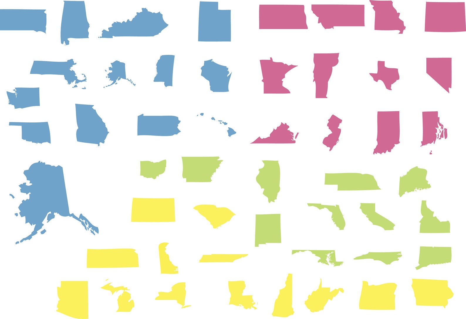 USA MAP SVG Files , State Map Svg , State Outlines Svg , All States Svg ...